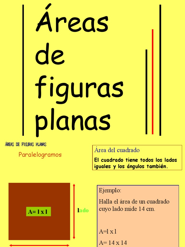 Ejercicios de áreas y perímetros | PDF | Rectángulo | Triángulo