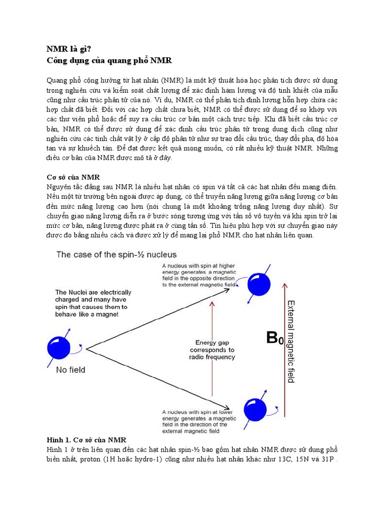 NMR Là Gì - Công D NG C A Quang PH NMR | PDF