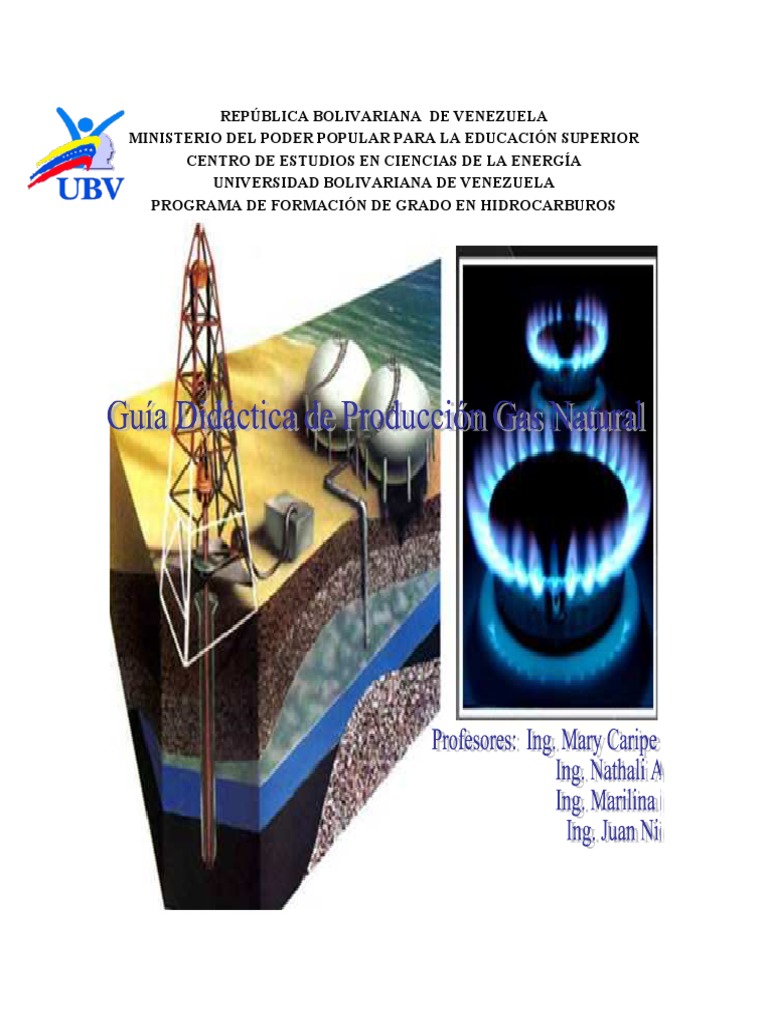 Guia Prod Gas Ubv 2009 | PDF | Fase (materia) | Gases