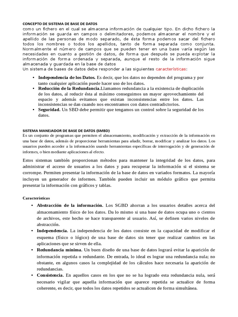 Unidadi Base Datos | PDF | Bases de datos | Archivo de computadora