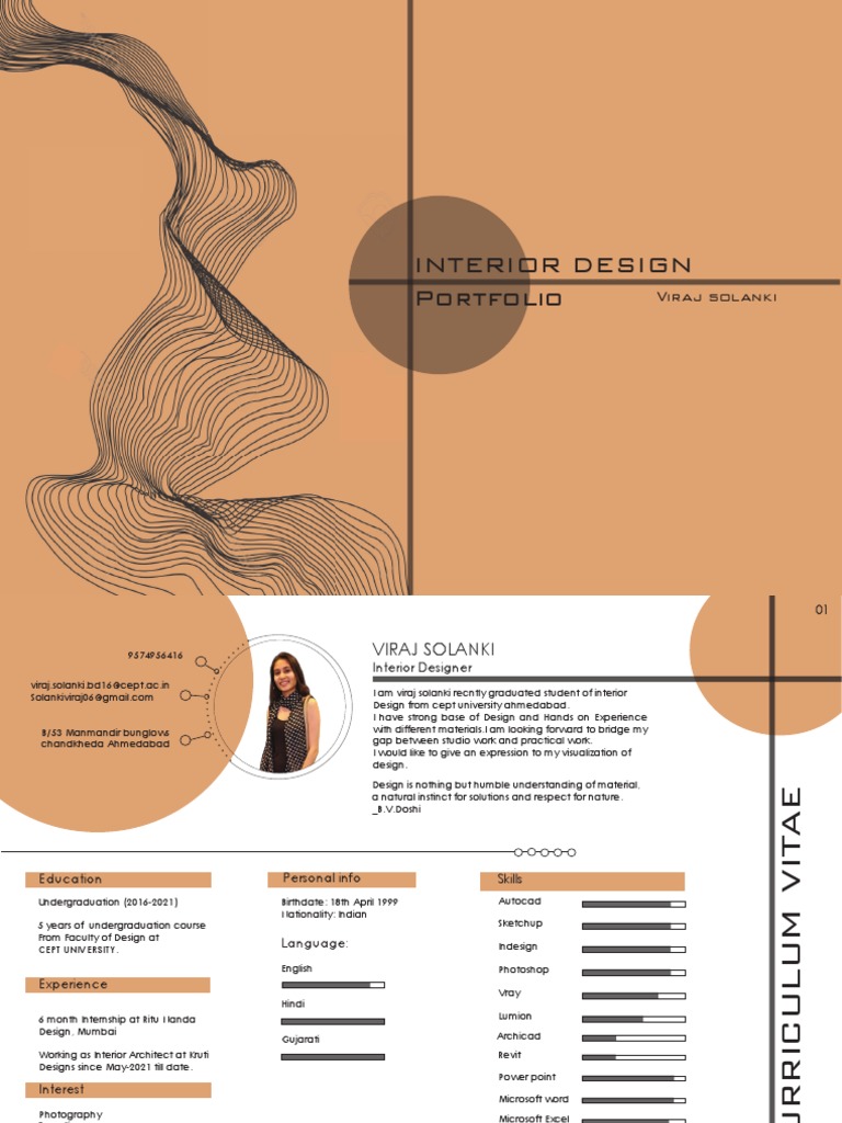 Viraj Solanki Interior Design Portfolio | PDF | Restaurants ...