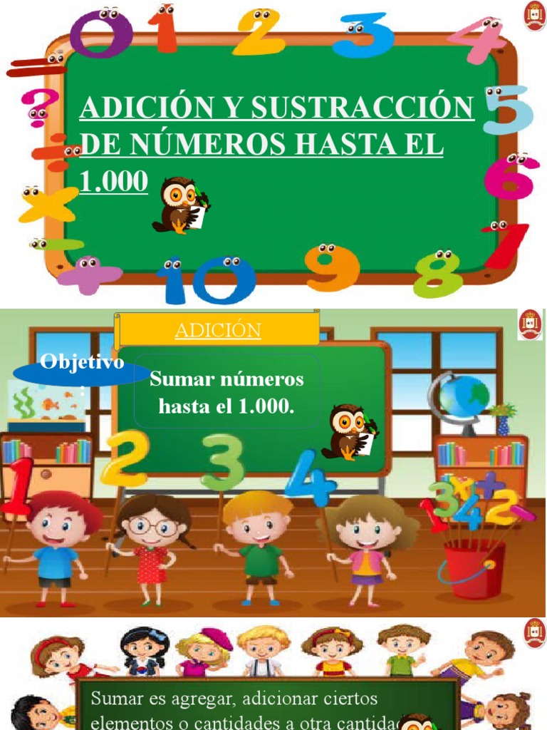 Suma y Resta hasta 1000 | PDF | Sustracción | Matemática Elemental