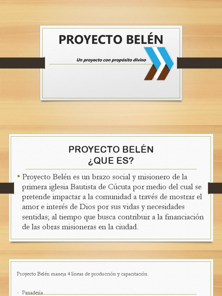 Proyecto Social Belen | PDF