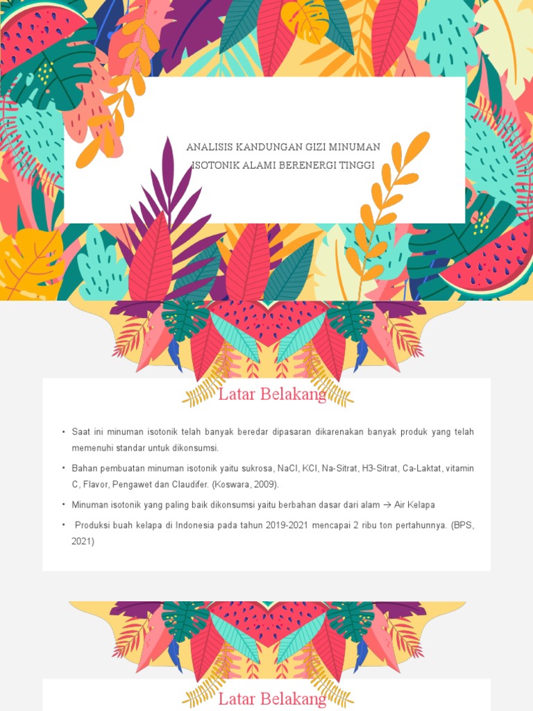 Contoh Ppt Sempro Pdf