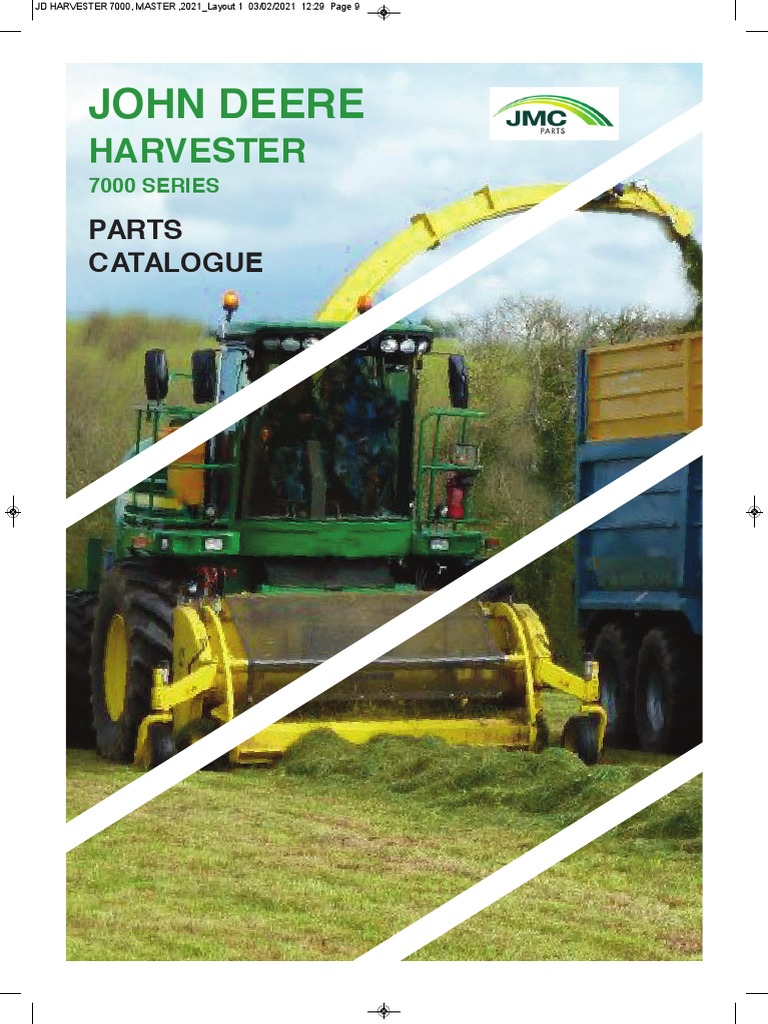 JMC JD Harvester 7000 2021 - 1 | PDF | Equipment | Tools
