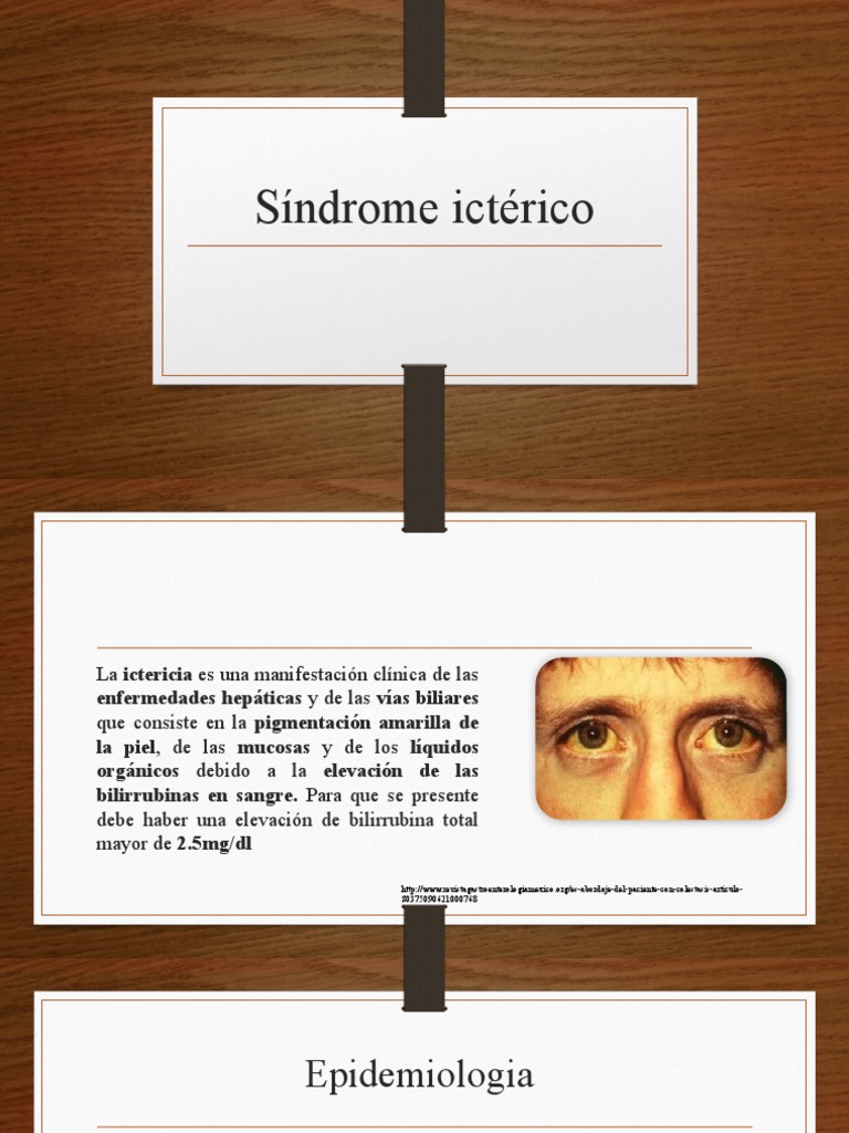 Ictericia: Síndrome y Tratamiento | PDF | Especialidades Medicas ...