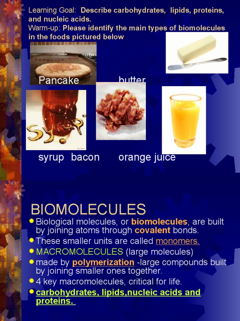 Chem 11 Unit 5 BIOMOLECULE | PDF | Biomolecules | Carbohydrates