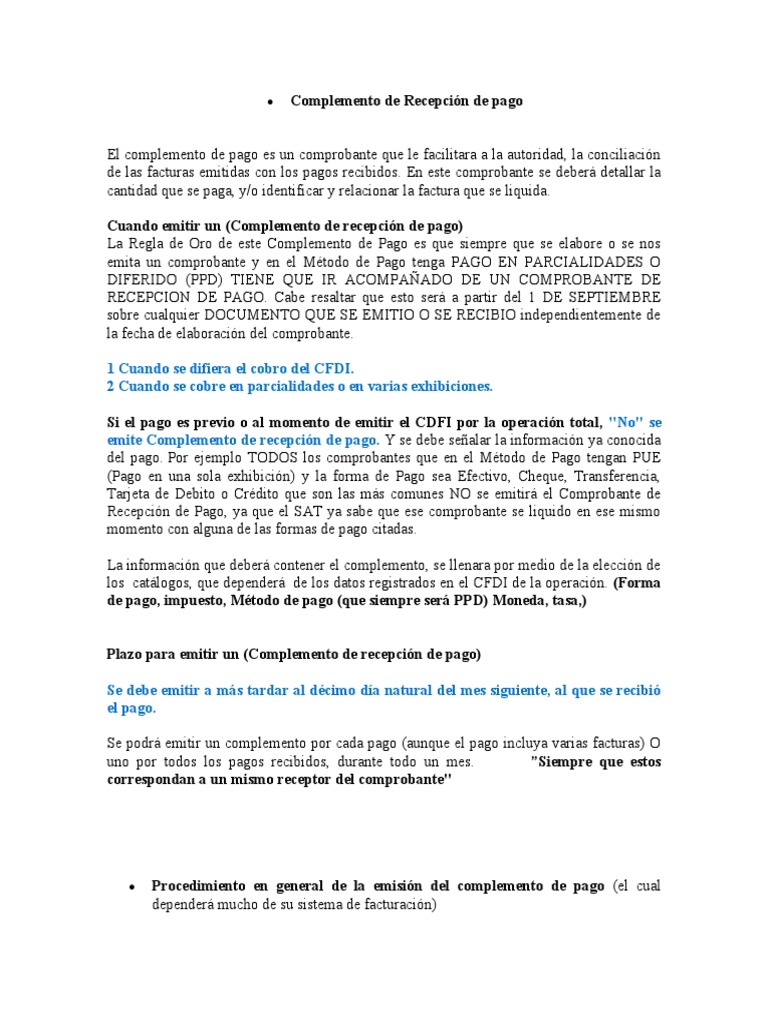 Complemento de Pago y Cancelacion | PDF | Factura