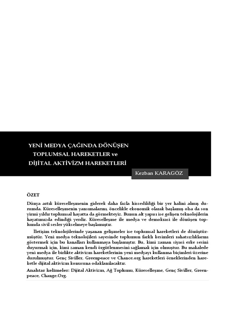 7 Kezban Karagöz Yeni Medya | PDF