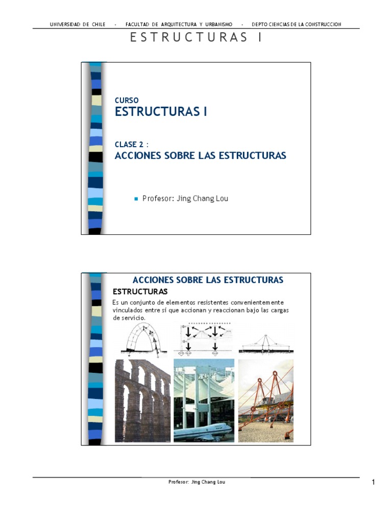 Estructuras 1 | PDF | Ingeniero civil | Ingeniería estructural