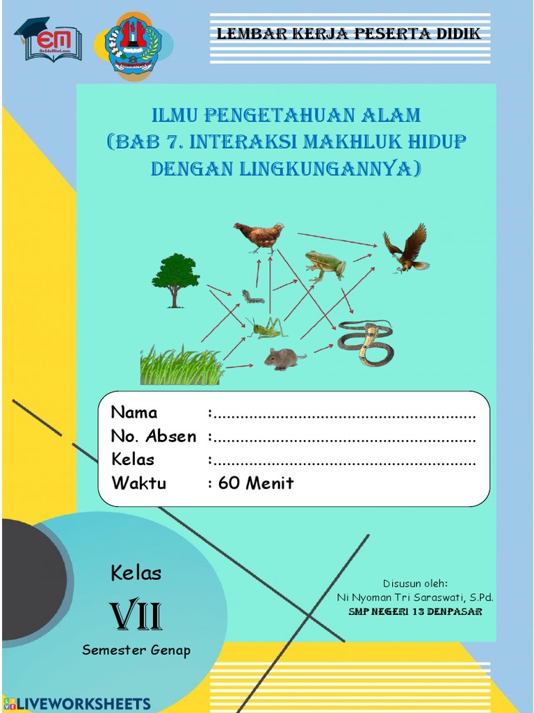 LKPD Ipa Kelas 7 Bab 2 Semester Genap | PDF