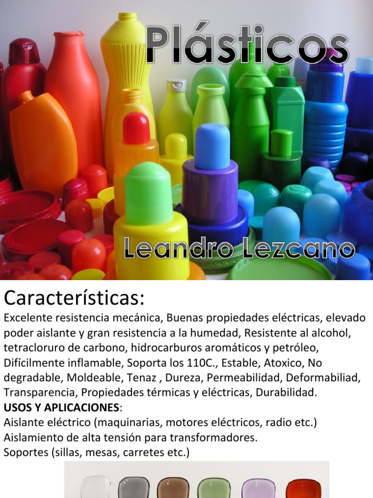 Tipos Plasticos | PDF | El plastico | Poliestireno