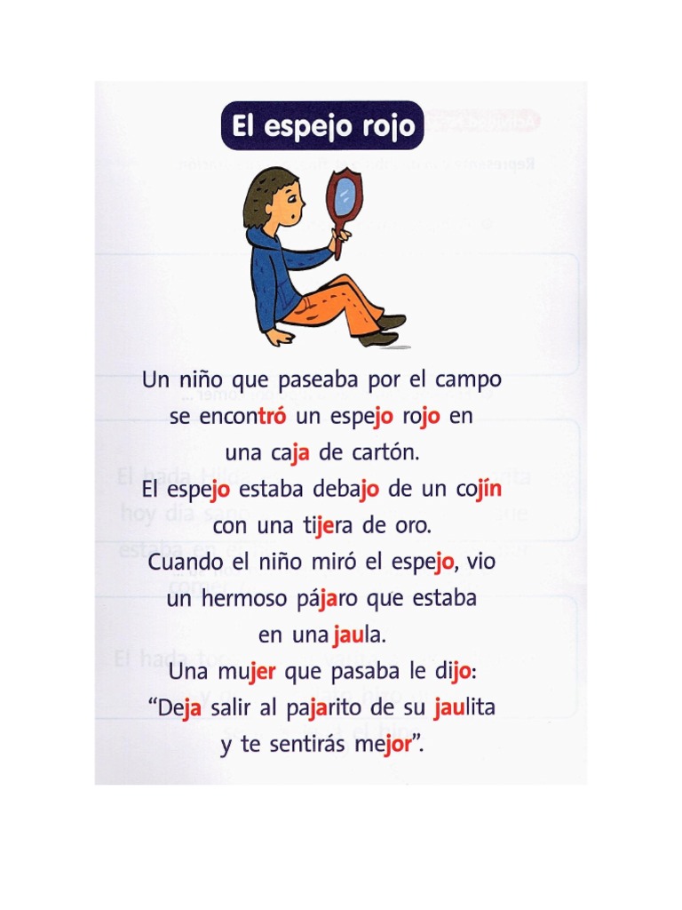 Texto El Espejo Rojo | PDF