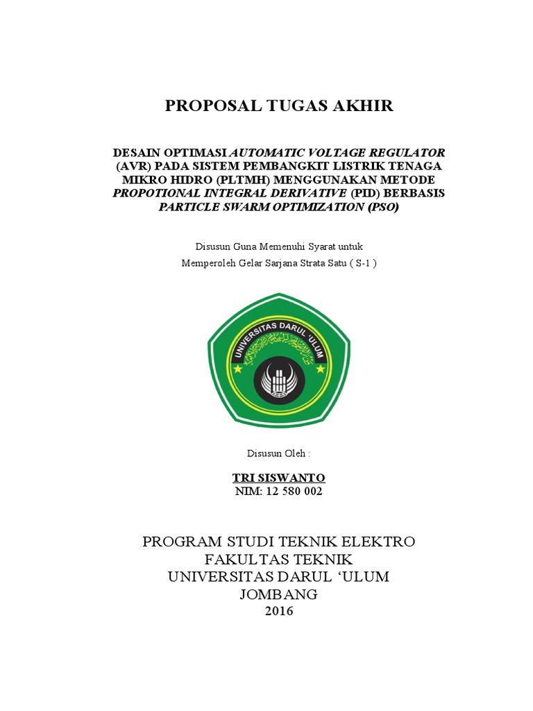 Contoh Sampol Mproposal | PDF