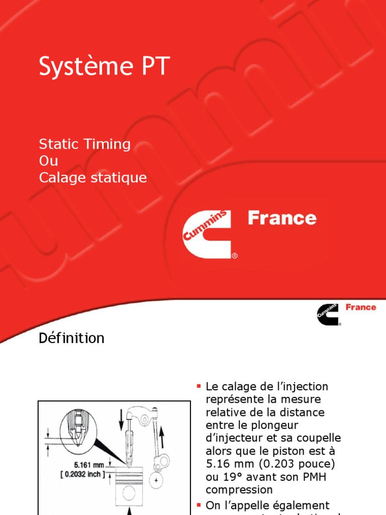 11 - Timing | PDF | Piston | Injection (moteur)