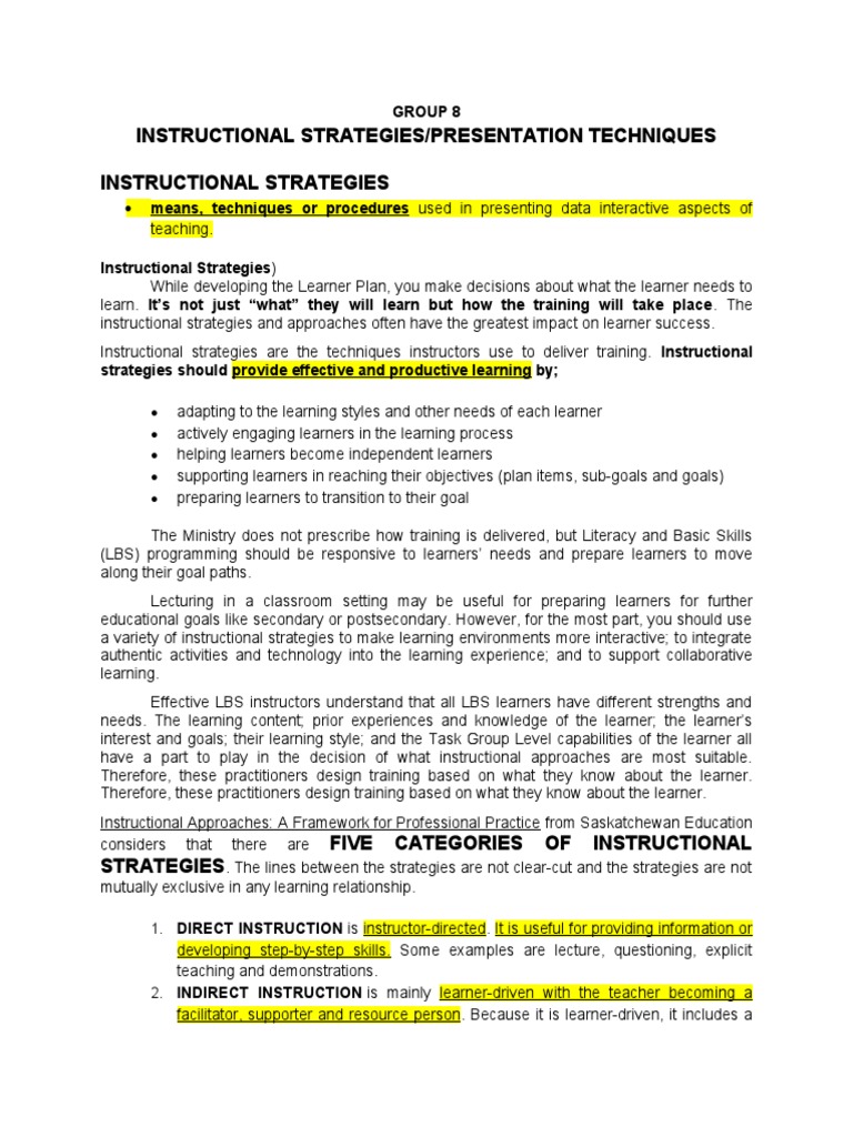 Group 8 Reporting | PDF | Learning | Cognitive Science