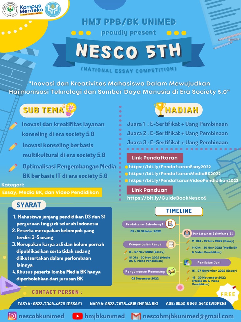 Flyer BK Nesco 5th | PDF