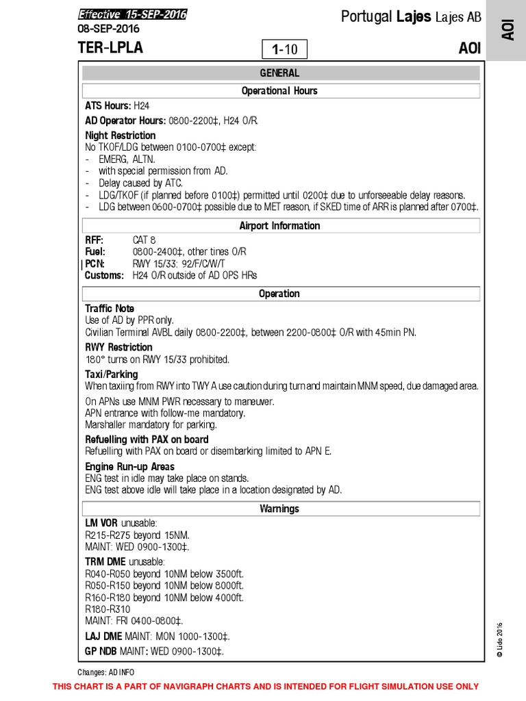 LPLA | PDF | Aviation Safety | Aircraft