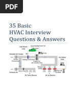 HVAC Questions and Answers | PDF | Air Conditioning | Heat Exchanger