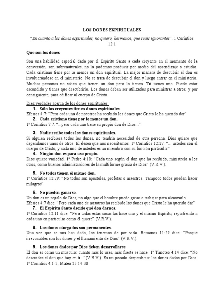 Dones | PDF | Cristo (título) | Evangelios