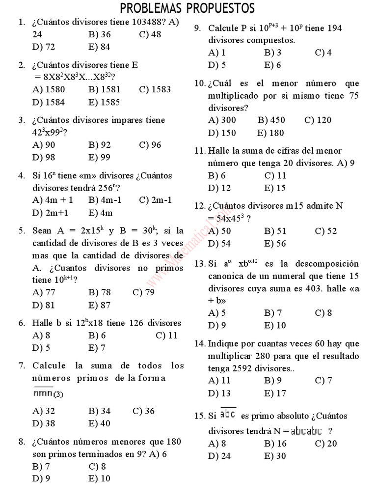 Trabajo Grupal Números Primos y Compuestos. DOCS | Descargar gratis PDF | Teoría de los números ...