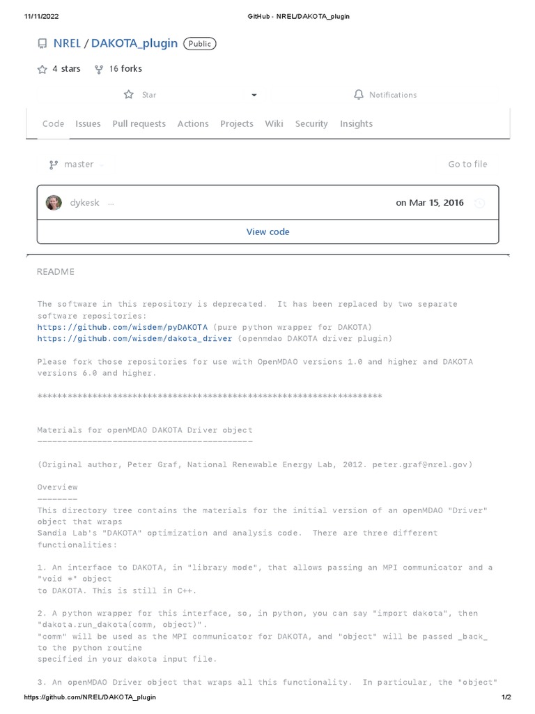 DAKOTA Plugin | PDF | Source Code | Apache Http Server