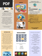TRIPTICO EDUCCACION DIGITAL 2 C | PDF | Internet | Malware