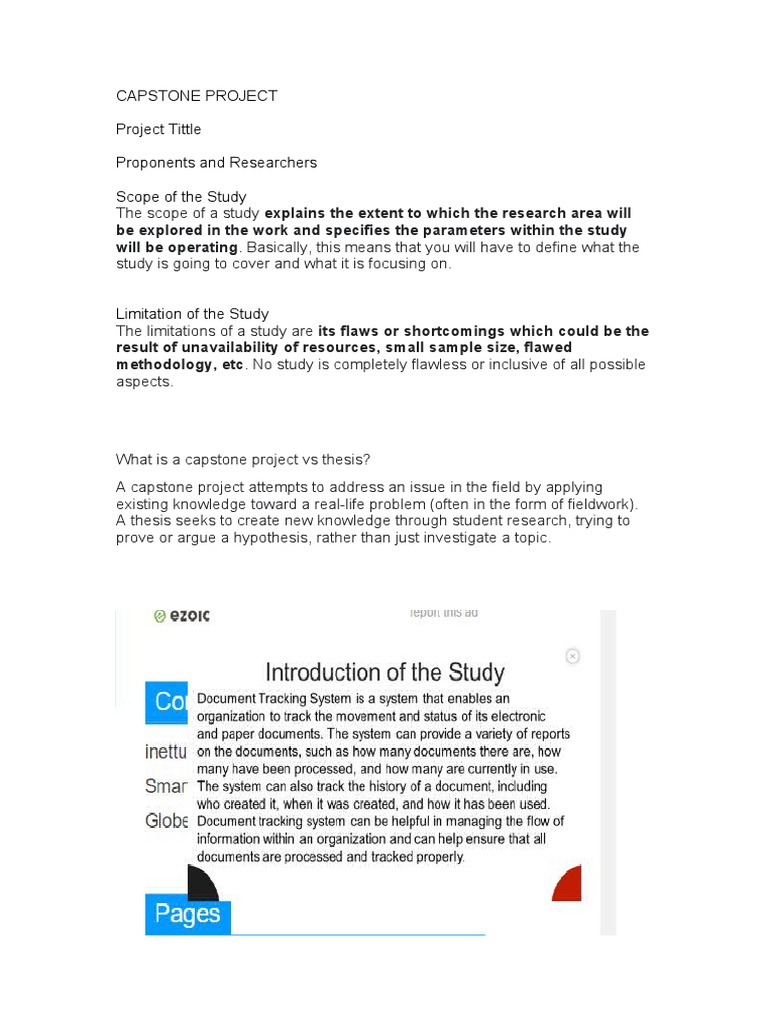 Capstone Project | PDF | Computing | Information Science