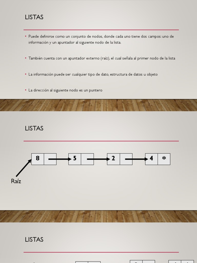 Listas en Java | PDF