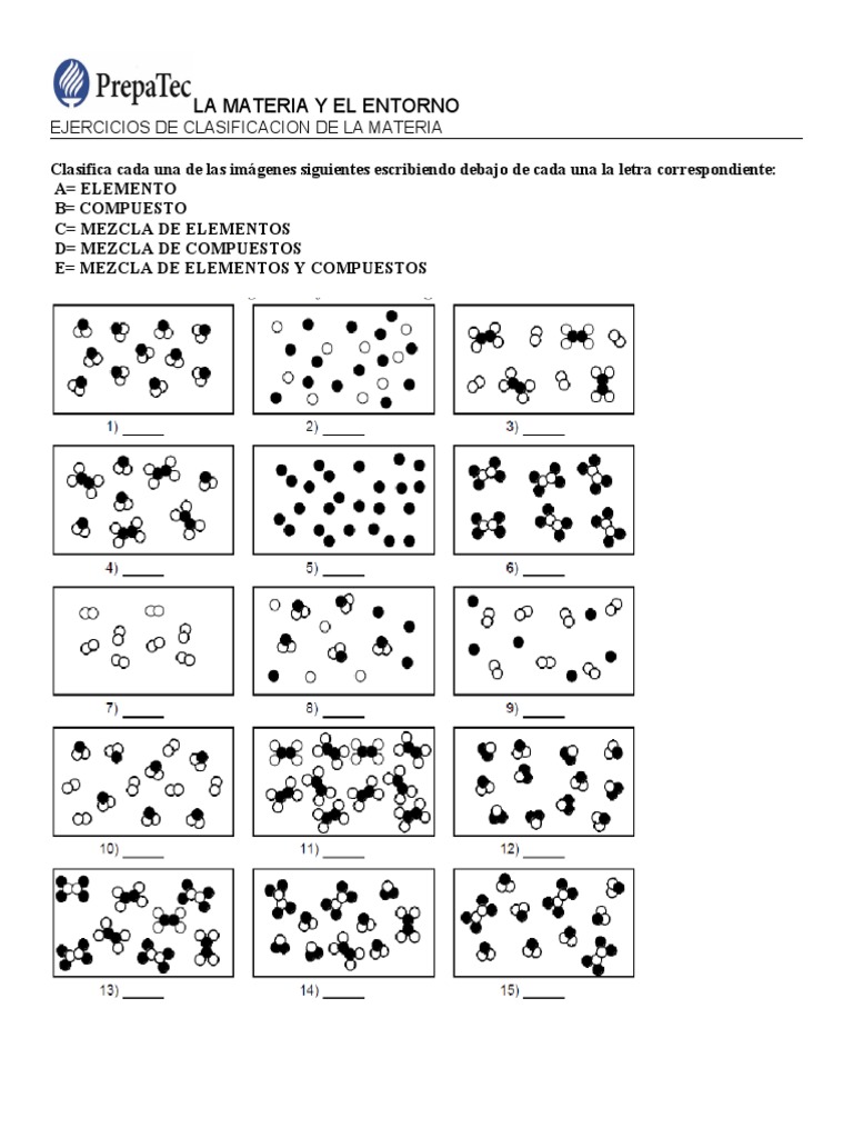 Clasificación de La Materia | PDF | Ciencia y matemáticas | Tecnología