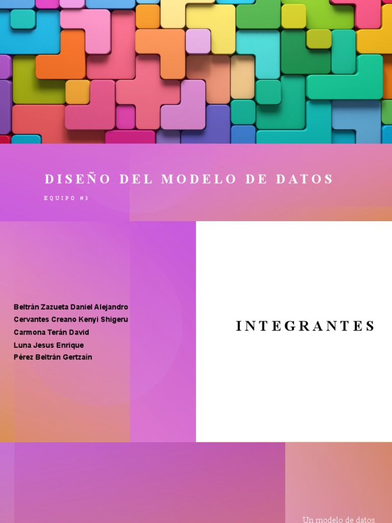 Equipo # 3 Diseño Del Modelo de Datos | PDF | Base de datos relacional ...