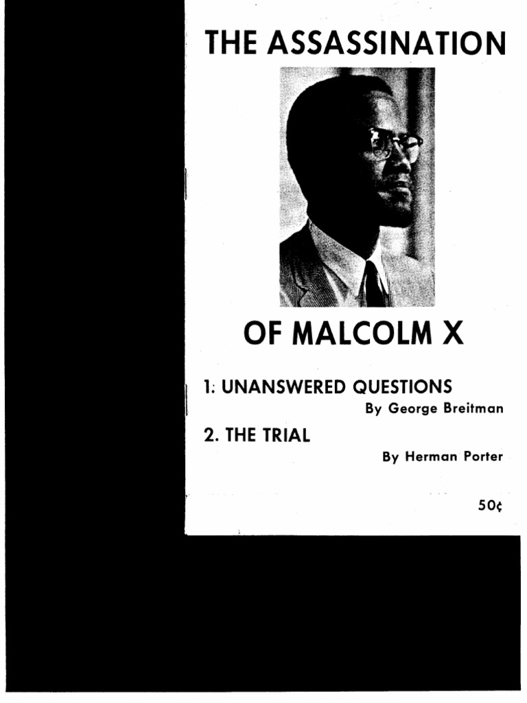 Unanswered Questions on Malcolm X's Death | PDF | Malcolm X | Criminal Law