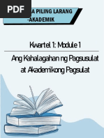 Q1 FSPL (Akademik) 12 - Module 6 | PDF