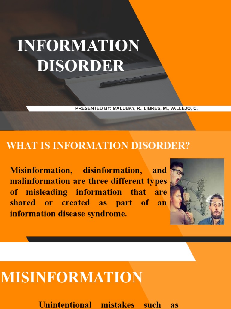 Information Disorder | PDF | Mass Media | Public Sphere