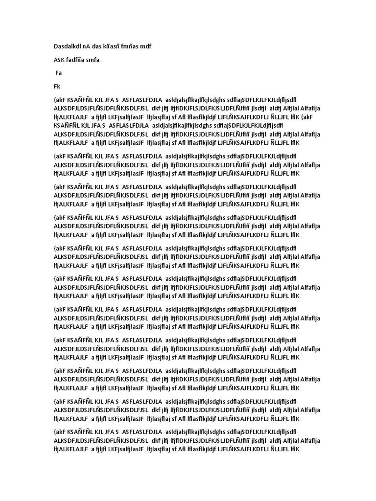 Document Analysis of Repetitive Text | PDF
