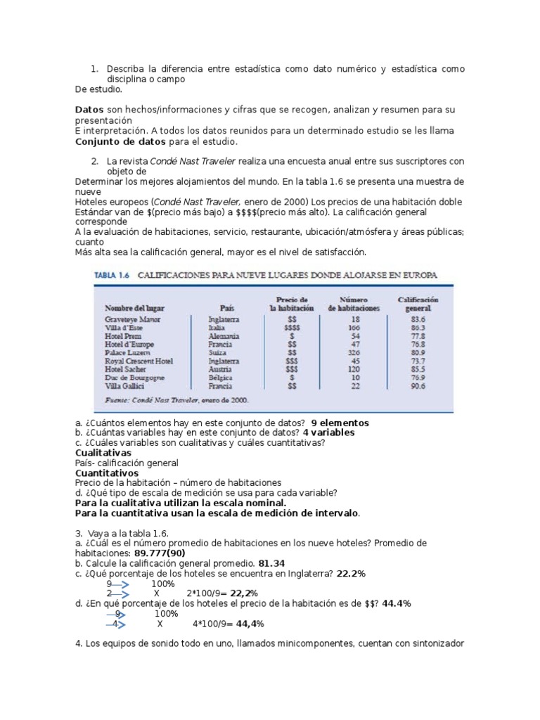 Practica Estadistica | PDF | Investigación cuantitativa | Estadísticas