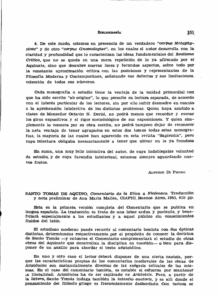 Santo Tomás Aquino Comentario Etica | PDF | Tomás de Aquino | Aristóteles Santo Tomás Aquino Comentario Etica | PDF | Tomás de Aquino | Aristóteles