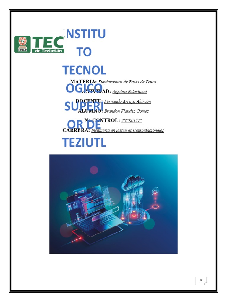 Algebra Relacional | PDF | Lógica matemática | Matemáticas