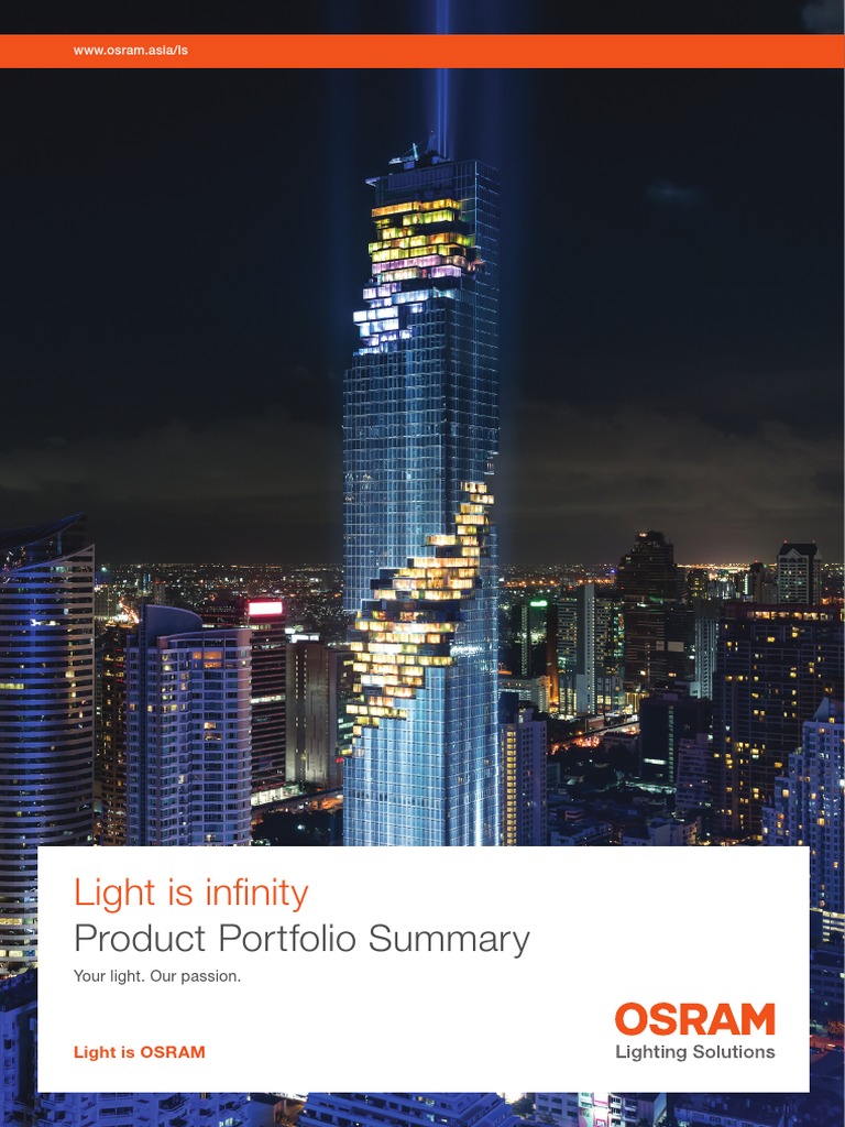 Catalogue OSRAM Product Portfolio Summary 2018 HKD PDF | PDF | Graphical User Interfaces | Computing