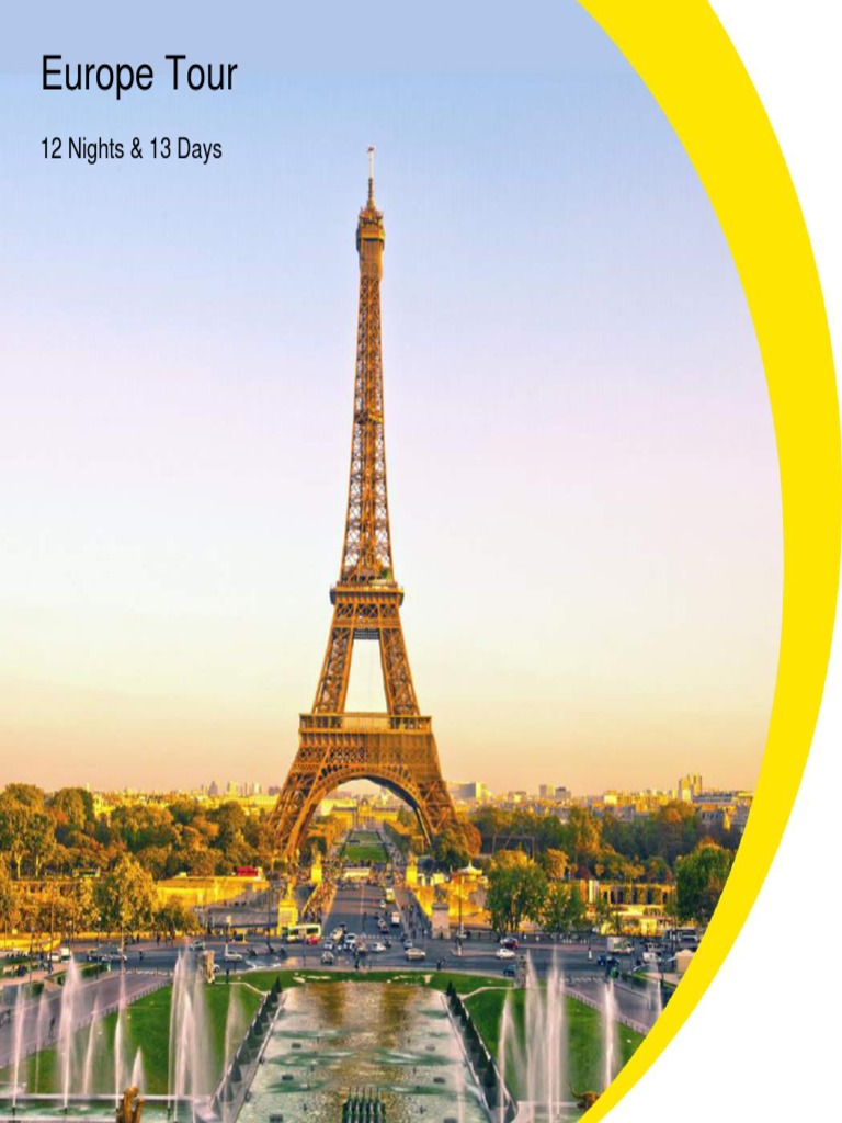 Europe Tour | PDF | Paris | Venice