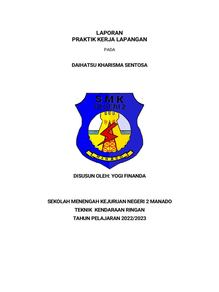 Laporan SMK 2 Manado | PDF