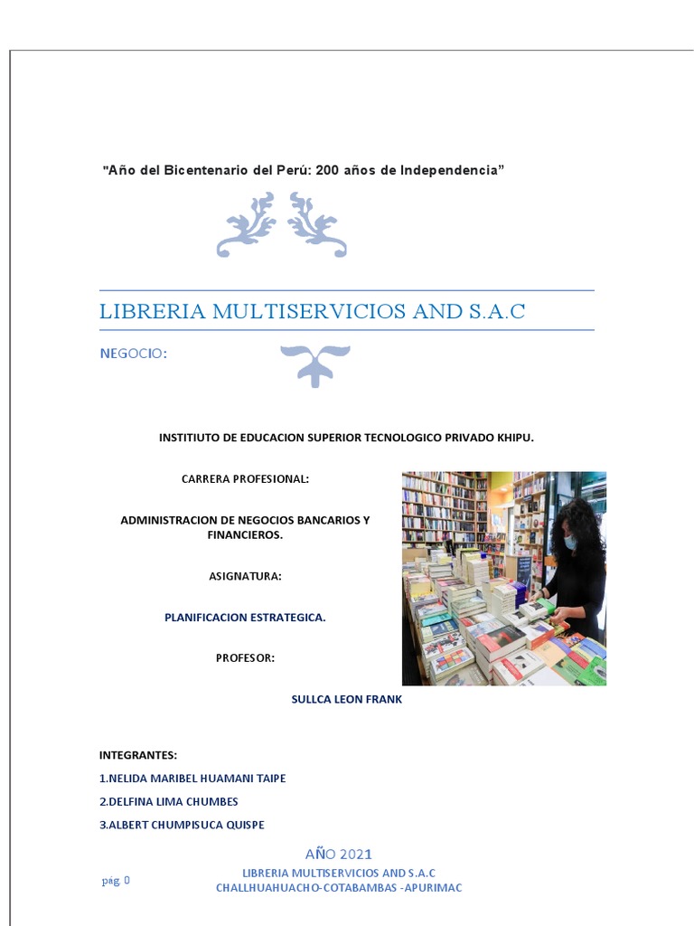 Proyecto de Libreria | PDF | Marketing | Business