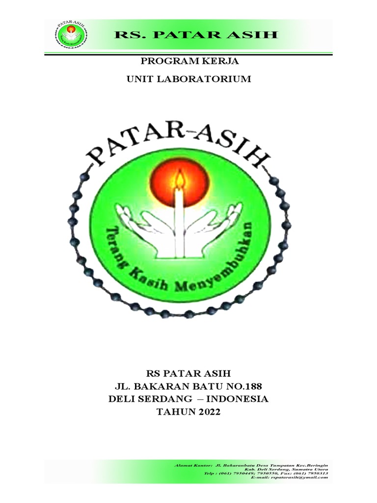 Program Kerja Lab Tahun 2022 | PDF