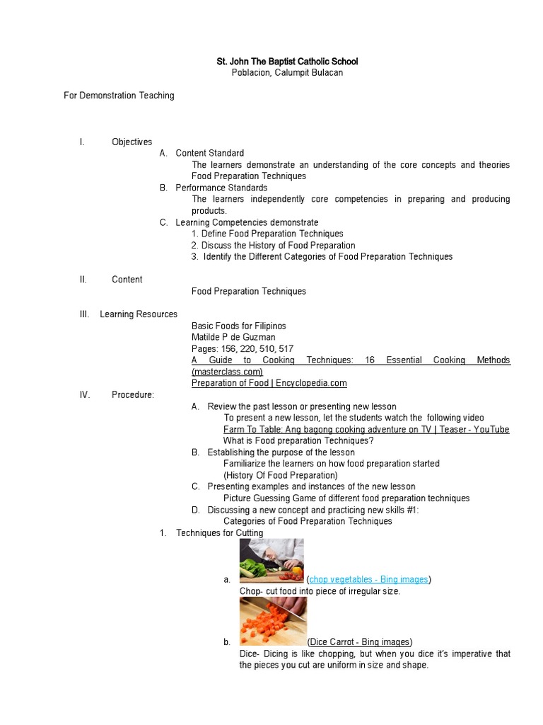 Understanding Food Preparation Techniques | PDF | Grilling | Cooking