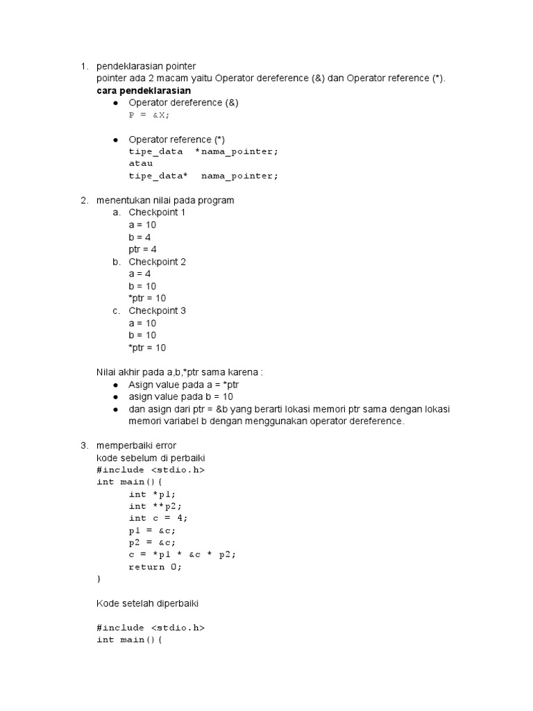 3 - Pointers and Functions | PDF