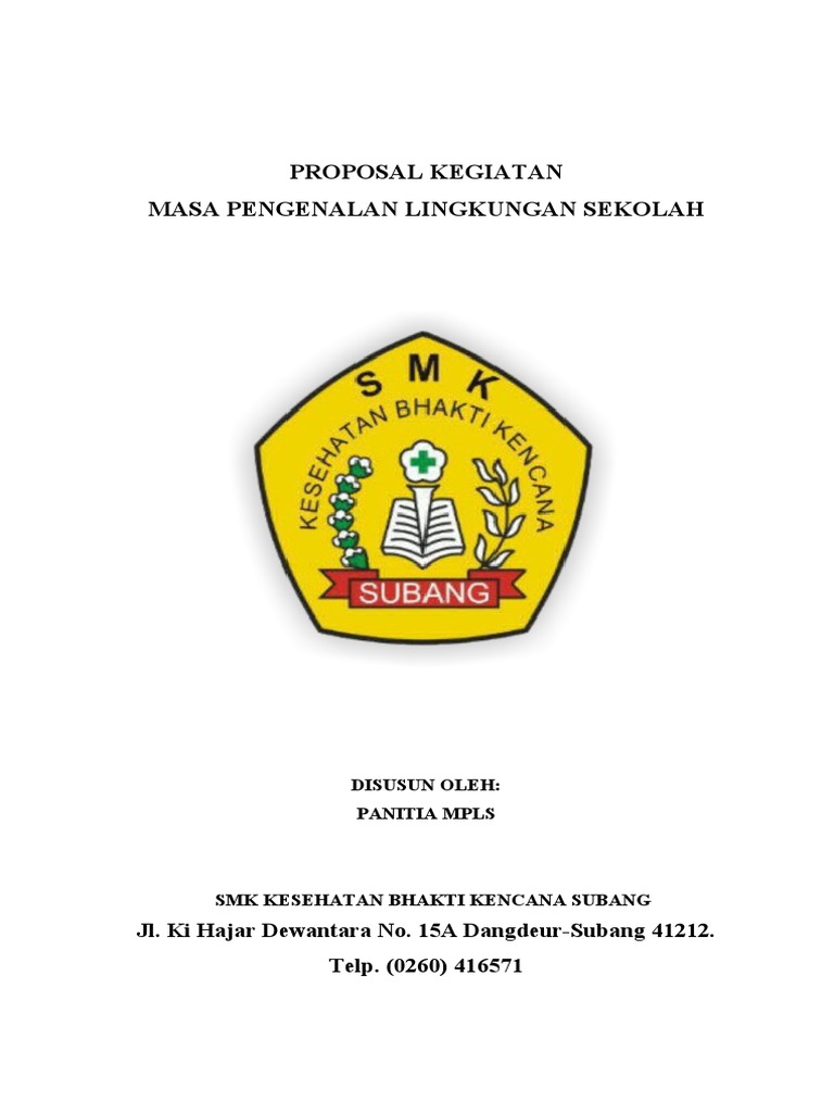 Proposal MPLS SMK Kesehatan 2022 | PDF