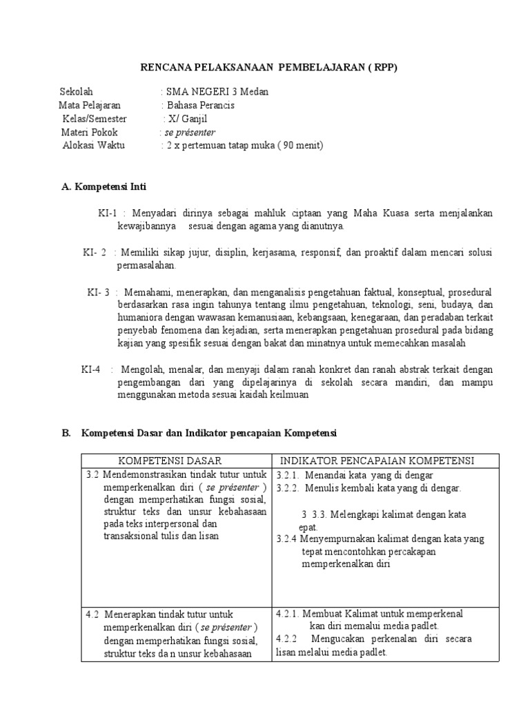 RPP Se Presenter | PDF