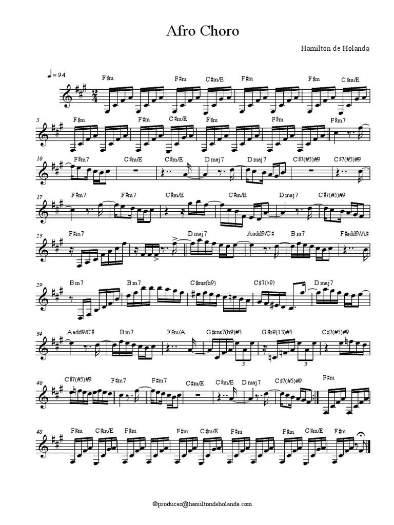 Afro Choro | PDF