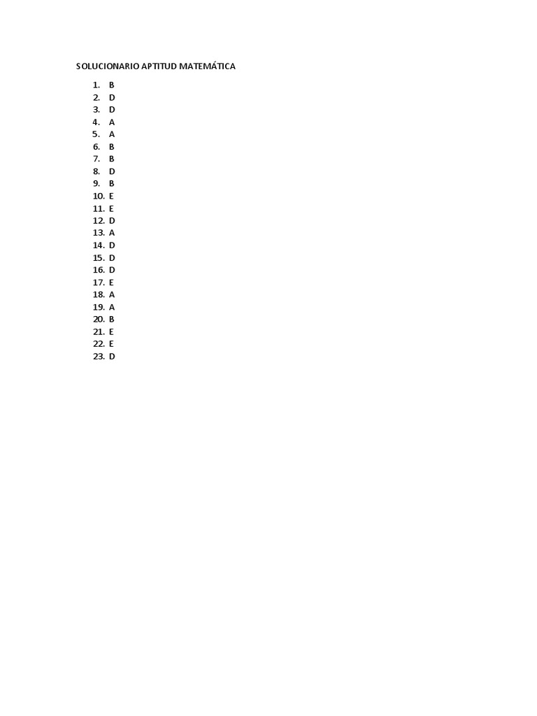 Solucionario Simulacro 8 | PDF