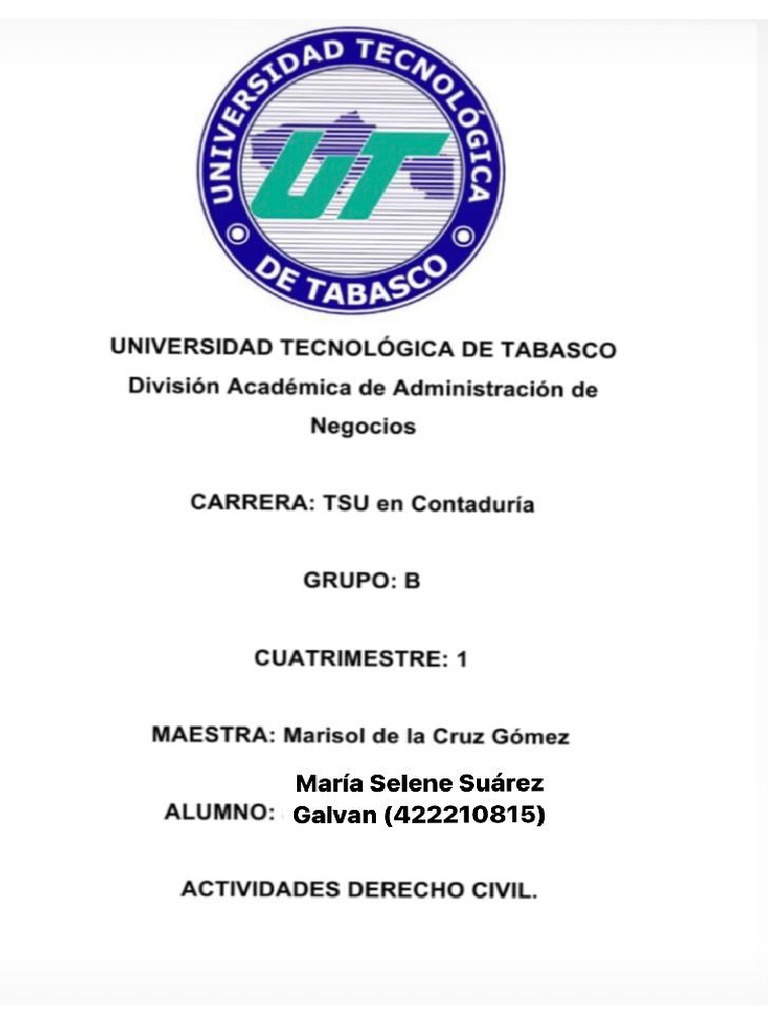 1b - Conta. Suárez Galván María Selene | PDF